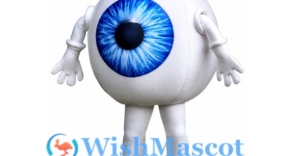 Giant Eyeball Mascot Costume - gmascot0200